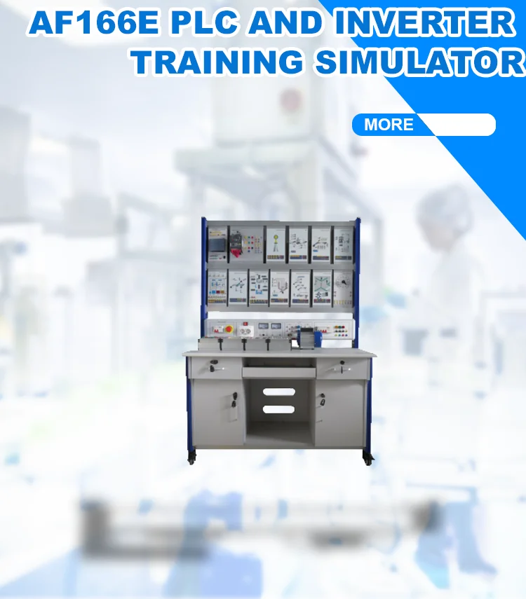 Plc And Inverter Training Simulator Didactic Equipment Vocational ...