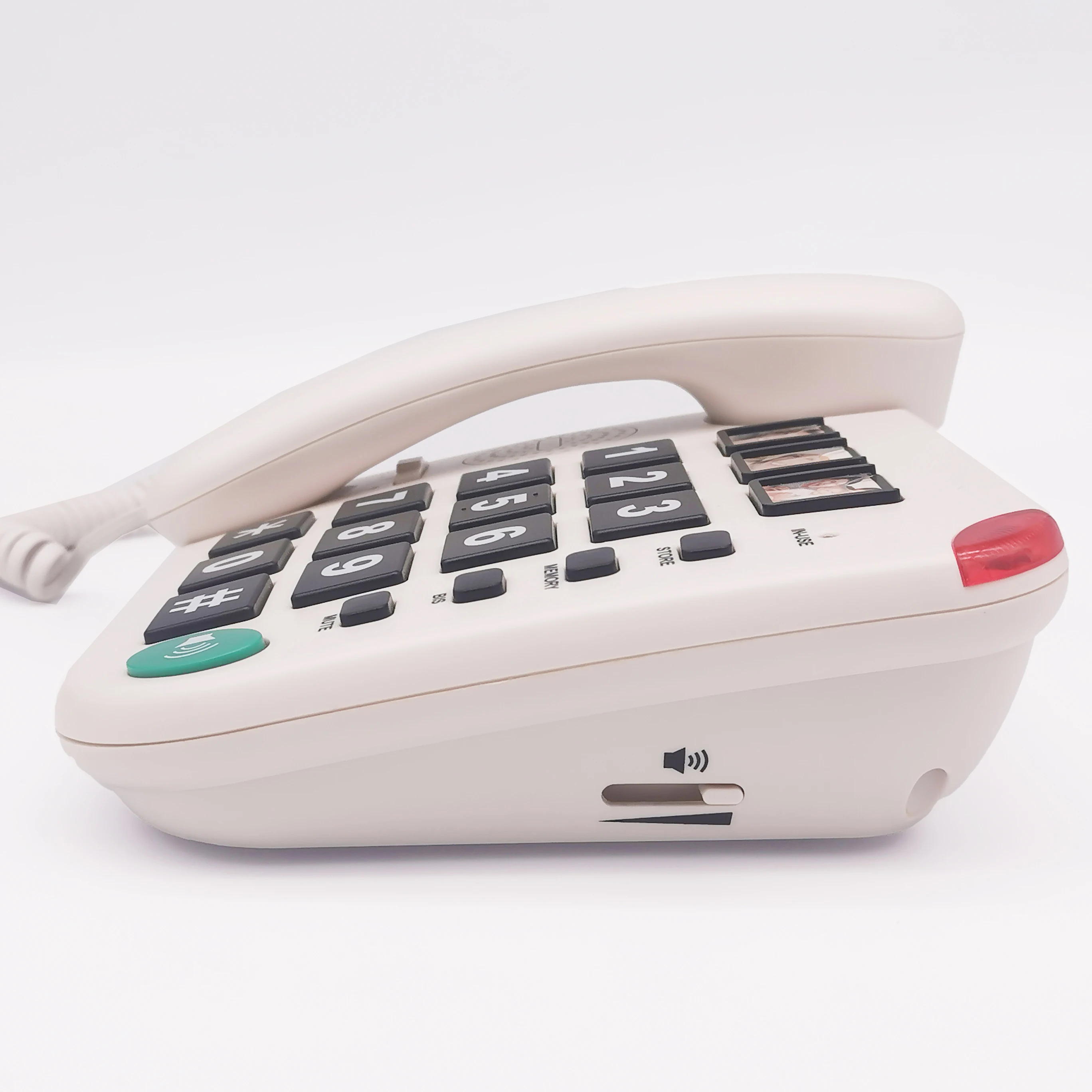 High Quality Analog Desktop Landline Caller Id Corded Telephones With ...