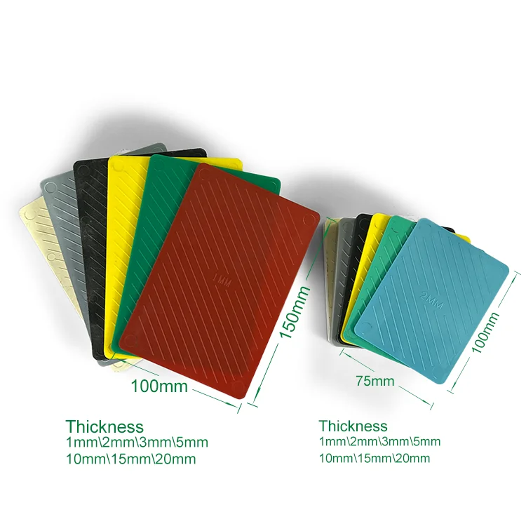 150x100mm 100x75mm Building Concrete Packers Construction Material Plastic Packer Shims Spacer ...