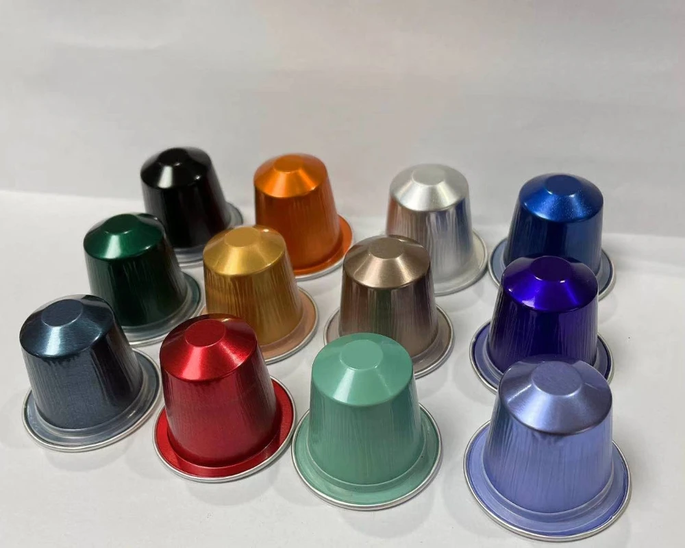 SANEU Muti-color Classical Nespresso Capsules Foil Lid Custom Nespresso ...