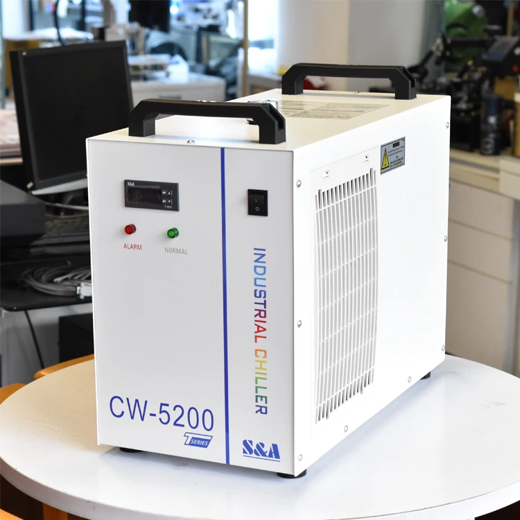 Industrial Air Cooled S&a Cw3000 Cw5000 Cw5200 Cw6000 Co2 Laser Machine ...