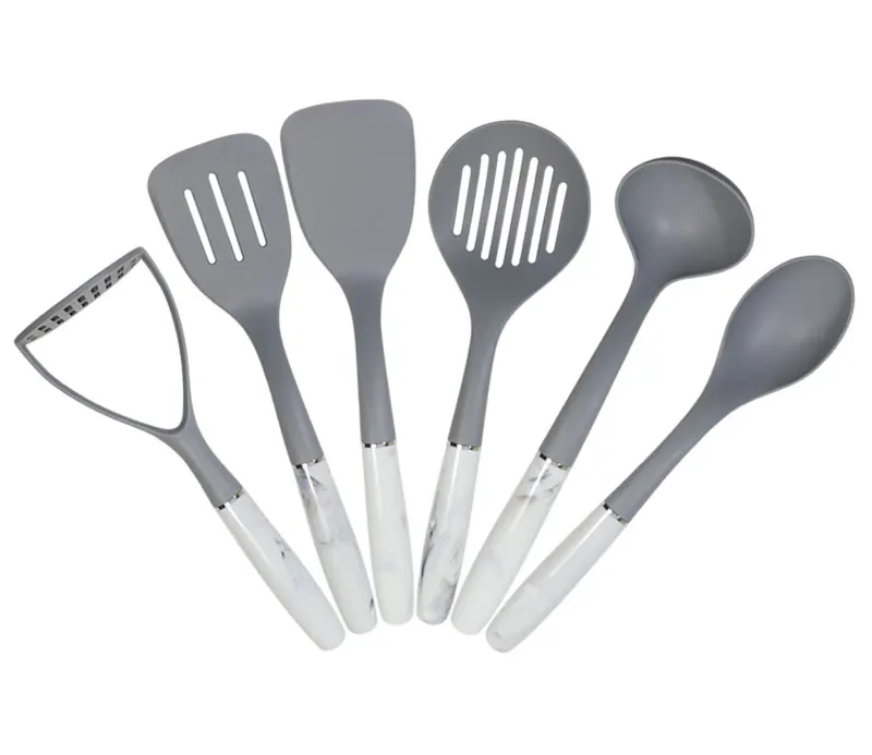 6 Pieces Kitchen Utensil Set Heat Resistant Cooking Tools Nylon ...