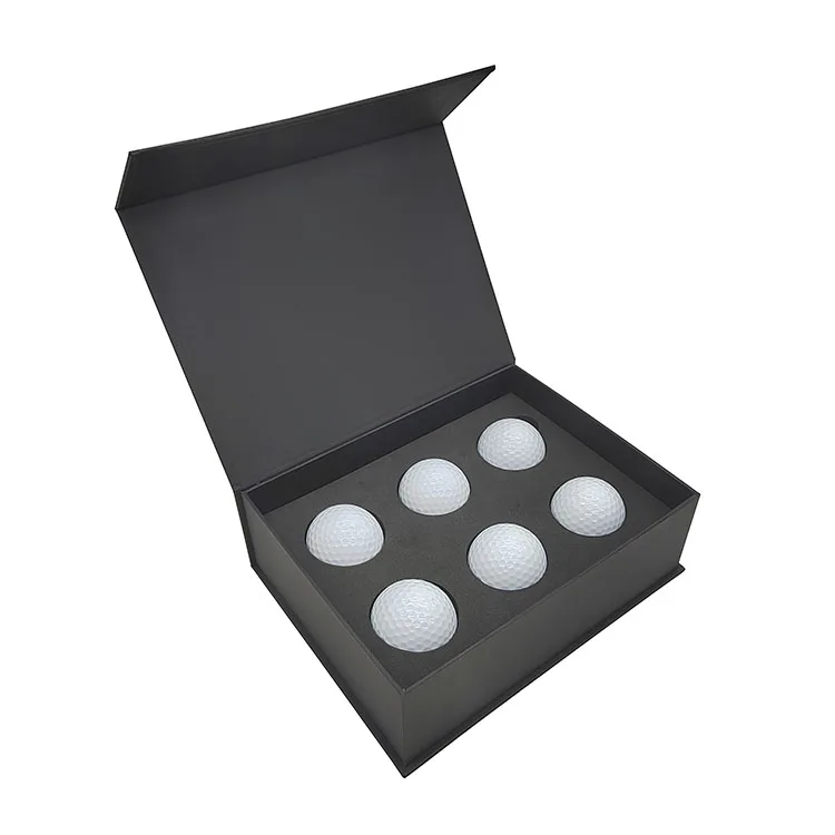 Wholesale Luxury Custom Golf Gift Box with Gold Foil Logo