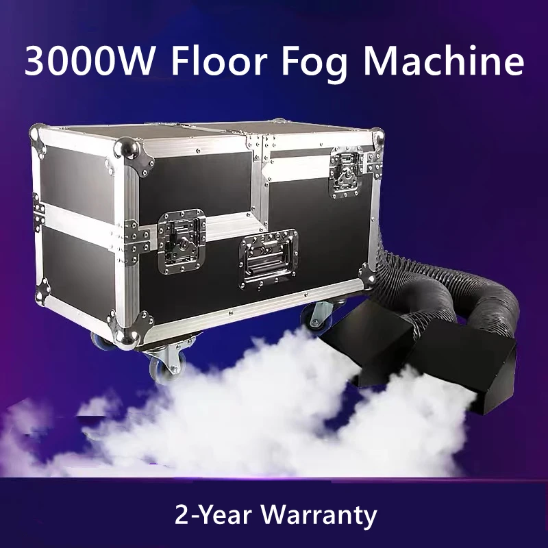 3000w Water Fog Machine - Low Lying Smoke for Stage & Weddings
