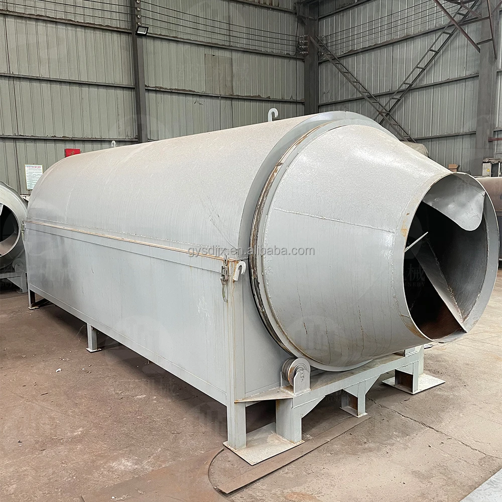 Chicken Manure Pig Manure Biomass Rotary Dryer Sawdust Food Waste ...
