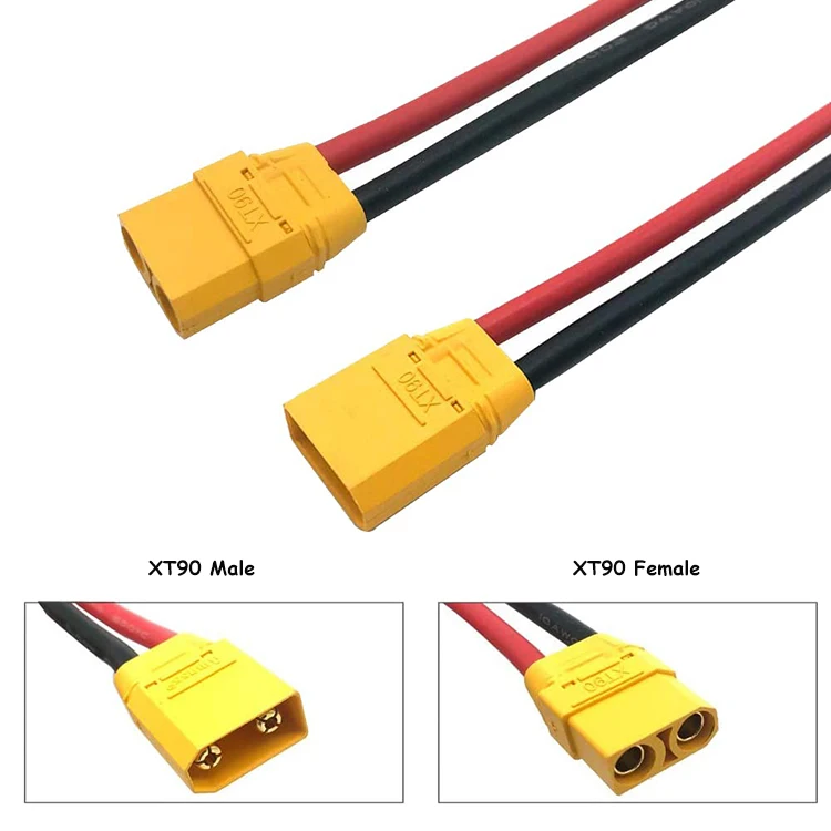 XT60 Male Female Connector Extension Cable - Reliable Wiring