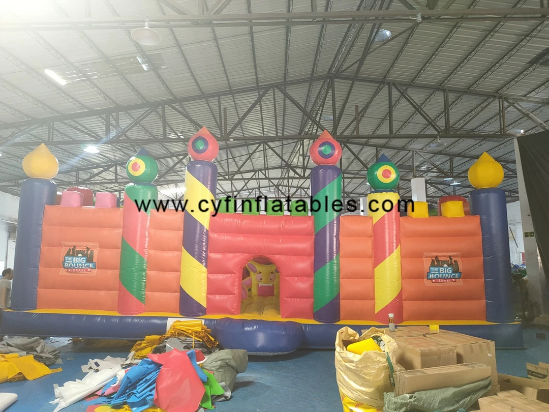 Commercial Giant Jumping Castle Bounce House Jump Obstacle Bouncer ...
