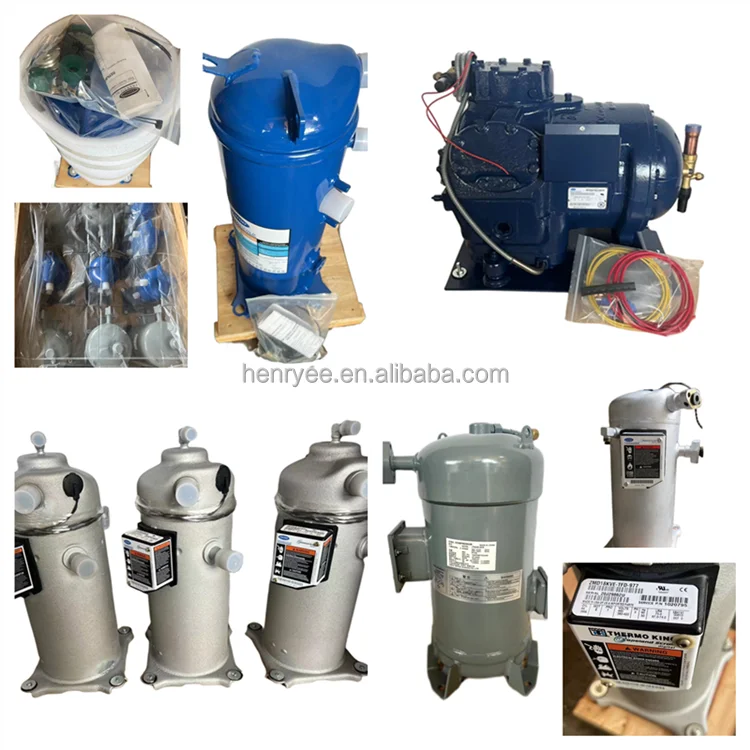 Carrier Compressor 06dr241bcc06c0 - 7.5hp Refrigerated Unit, Oem