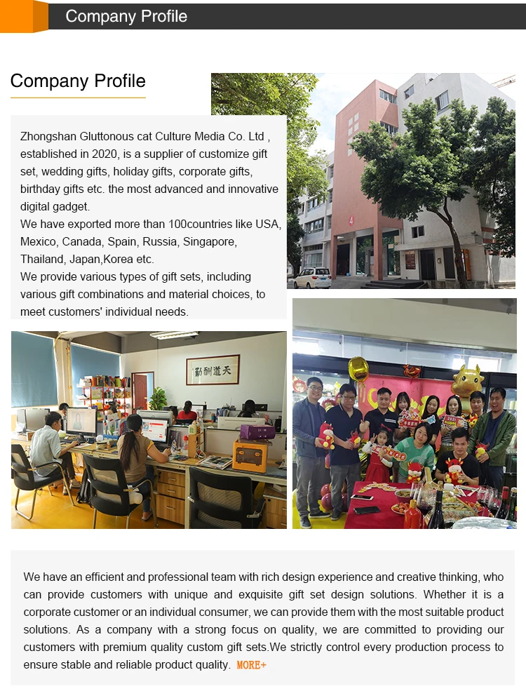 Custom Merchandising Corporate Promotional Gift Set With Logo Luxury ...