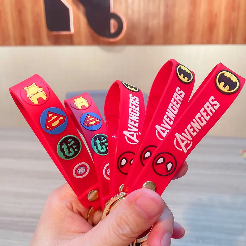 Cartoon Cool Pendant 3d Marvel Superhero Spider Keychain Wholesale ...