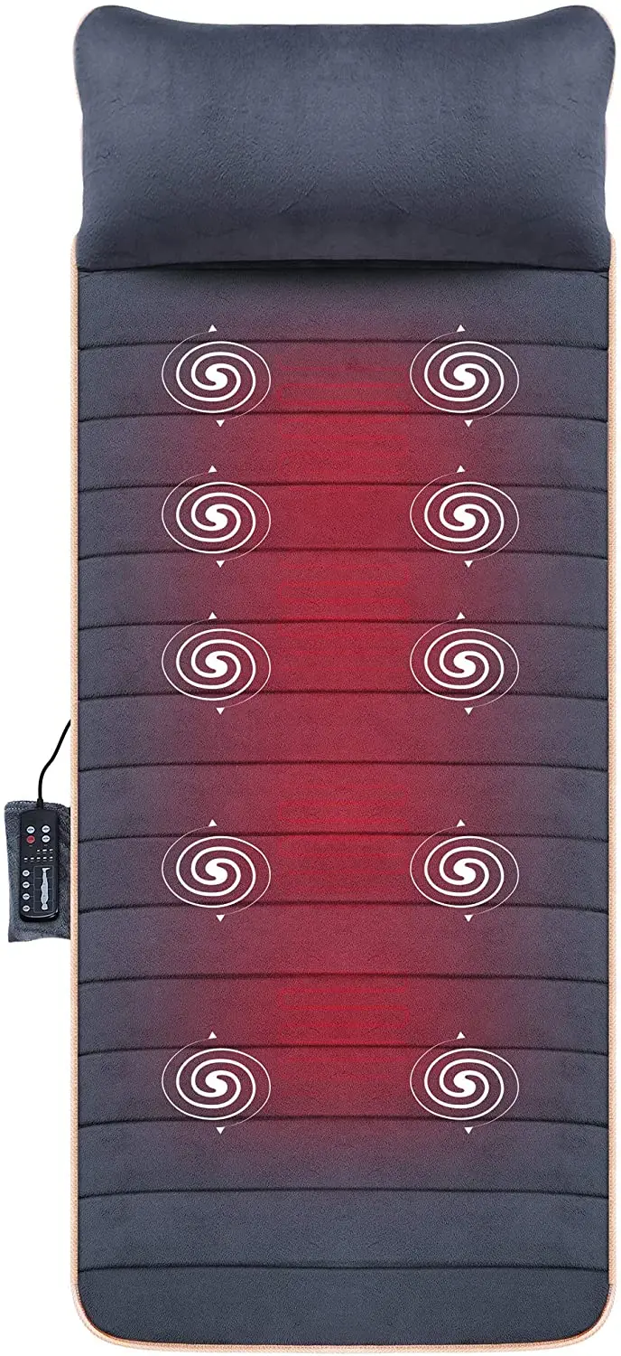 Vibration Massage Mattress with Heat Therapy, Massage Bed Mattress ...