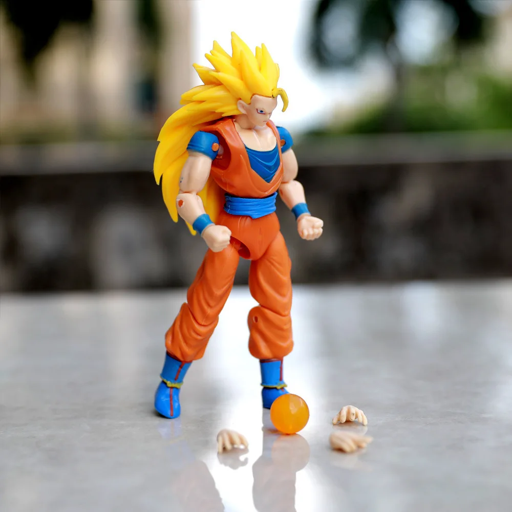 Hwl 101309 Top Pick 16-18cm Anime Dbz Shf Goku Vegeta Action Figure ...