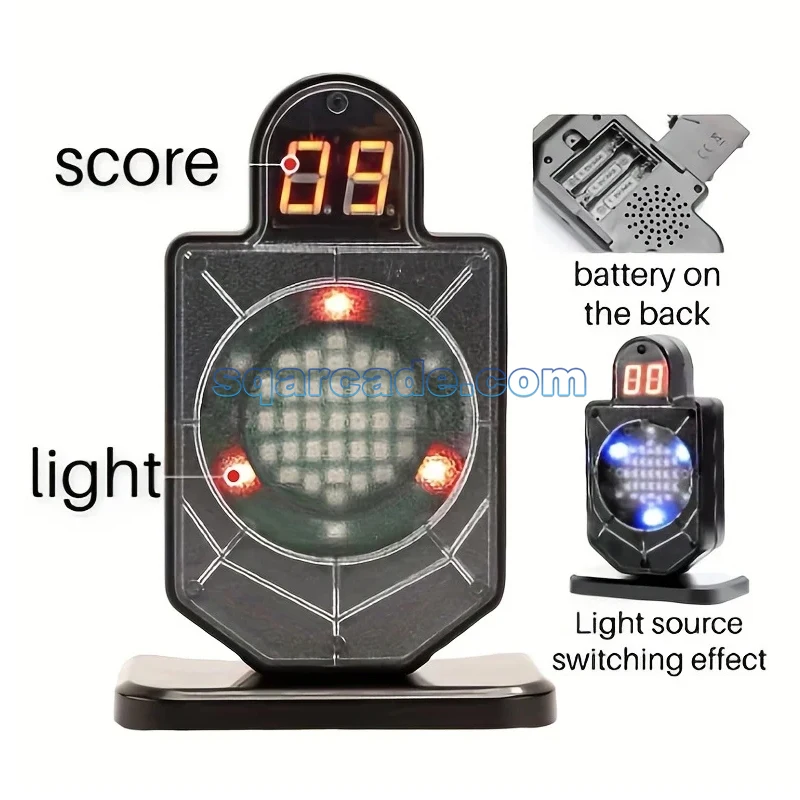 Laser Target - Indoor Reactive Shooting Practice Accessory