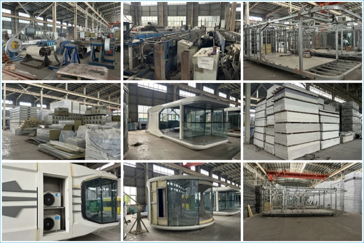 38 M2 Model E7 Solar Capsule House - Luxury & Sustainability