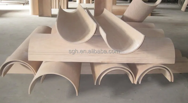Cnc Curved Beech Rotary Die Board - Buy Curved Plywood,Rotary Laser ...