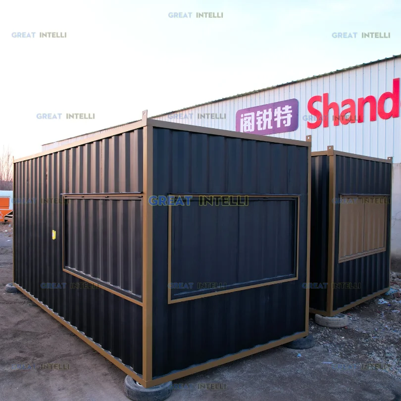 20ft Folding Container Office - Mobile Outdoor Modular Pod