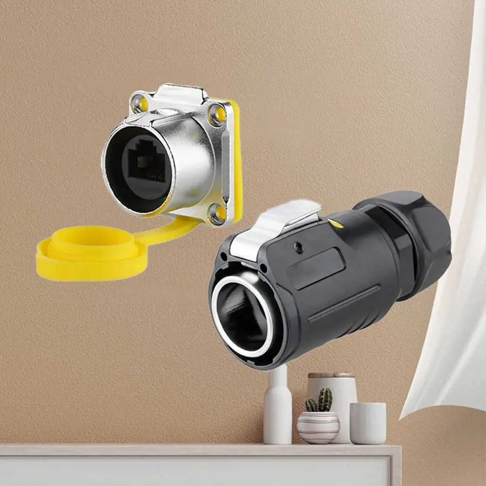 Oswell Waterproof Connector Led Display Connector Waterproof Connector - Buy Lp24 Rj45 ...