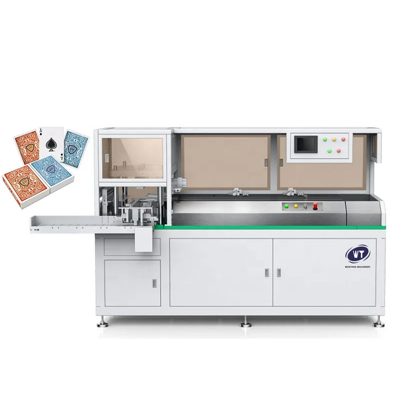 Commercial Industrial Semi Automatic High-Accuracy Playing Card Making ...