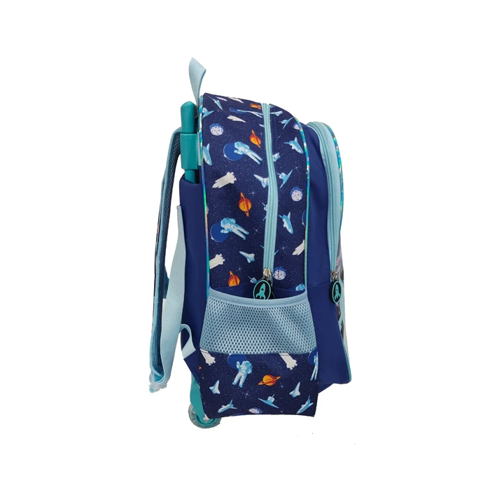 Latest Design 3 In 1 Cartoon Astronaut Backpack Set Kids School Bag ...