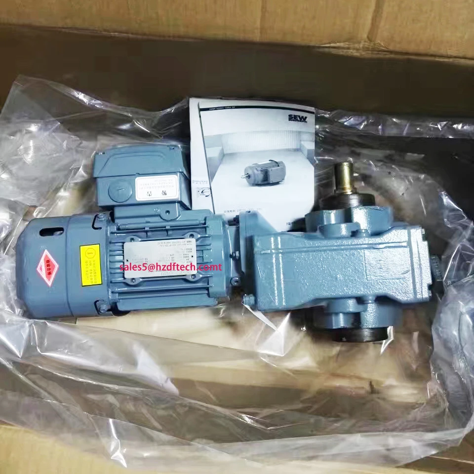 SEW-EURODRIVE Helical Bevel Gear Reduction Motor KA47/TDRN90L4/TF