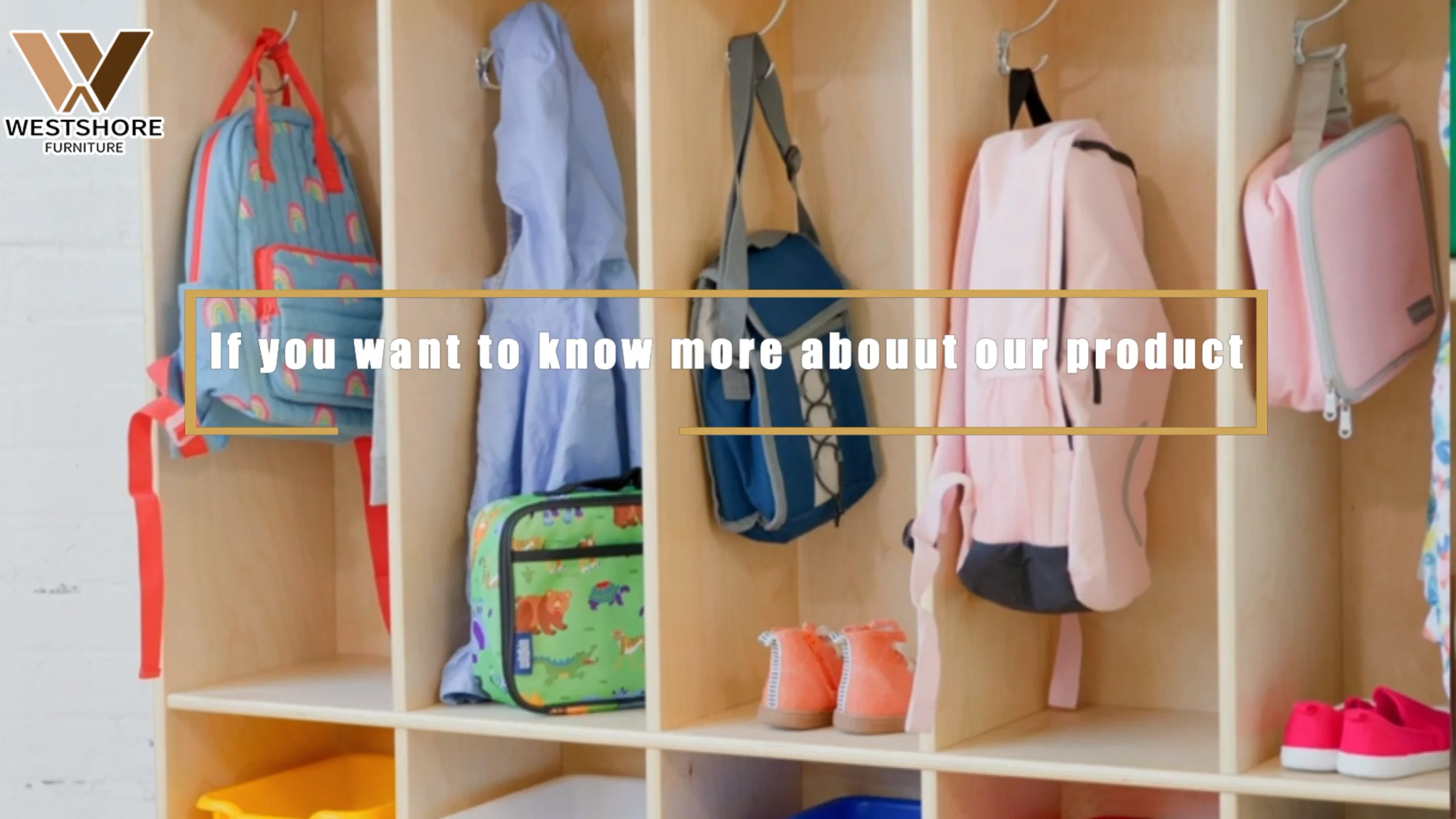 Kids Wooden Coat School Bag Lockers With Coat Hooks Cubbies Lockers For ...