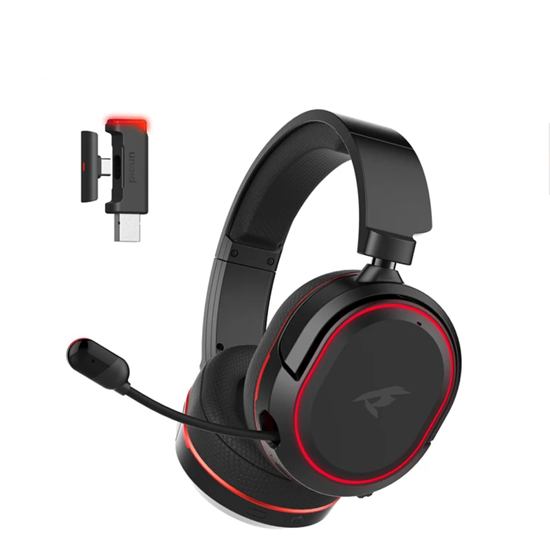 Picun G2 v7.1 3D Surround Sound Bluetooth 2.4GHz Gaming Headset ...