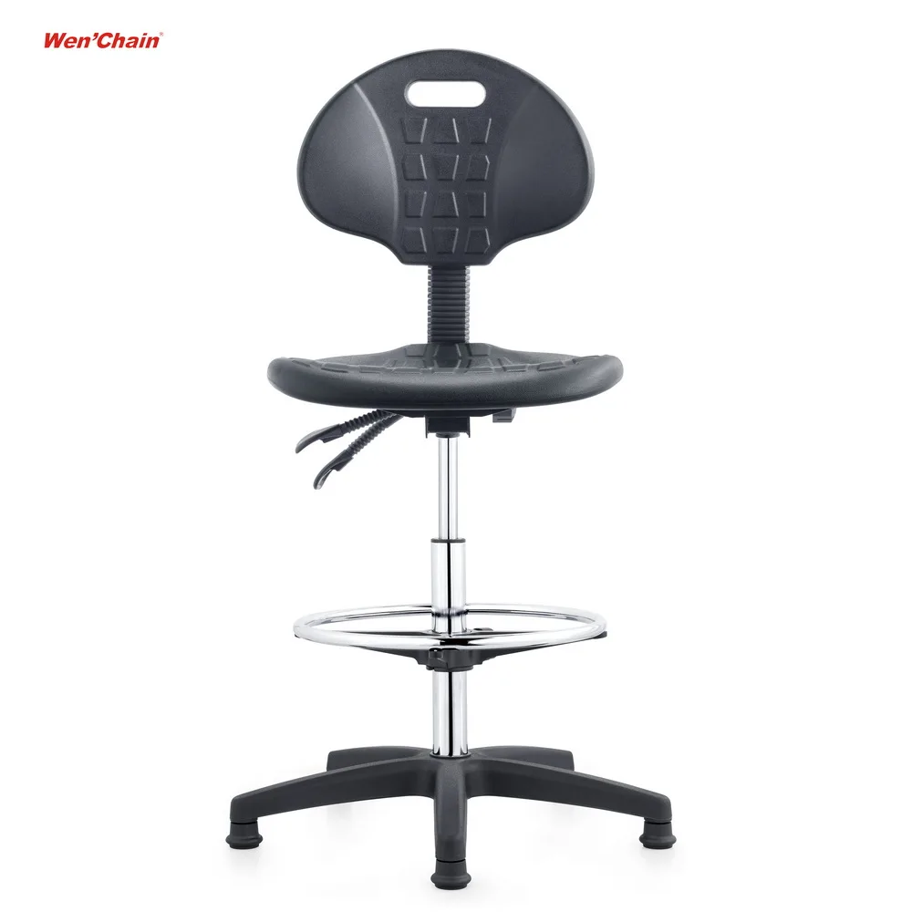 Alibaba.com: Laboratory Student ESD Chair with swivel base, PU material ...