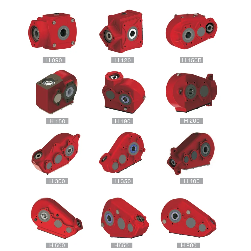 CMR Hydraulic Reducer Spur Bevel Gear Die Cast Housing