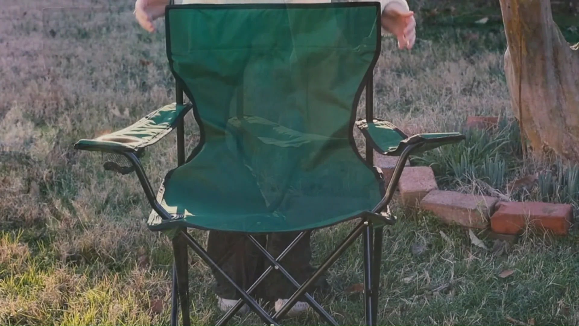 Factory Custom Folding Camping Chair Outdoor Folding Chair Customizable ...