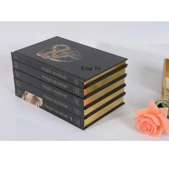 Luxurious Hardcover Hardback Binding Custom Fiction Book Printing ...