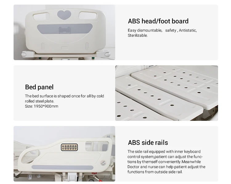 Luxury Hospital Bed Electric Bed Controller With Motor - Buy Electric ...