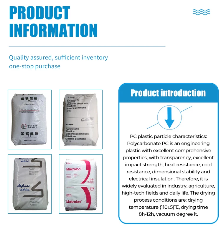 Extrusion Molding High Viscosity Granules Pc 9415 Polycarbonate ...