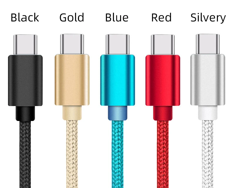 Cabos Usb To Type C Micro Kabel Data Line 3a Fast Charging Cable ...