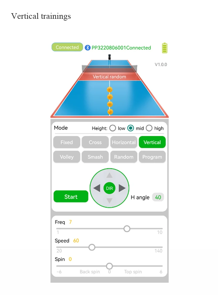 Intelligent Automatic Pickleball Shooting Machine - Spin Shot Training