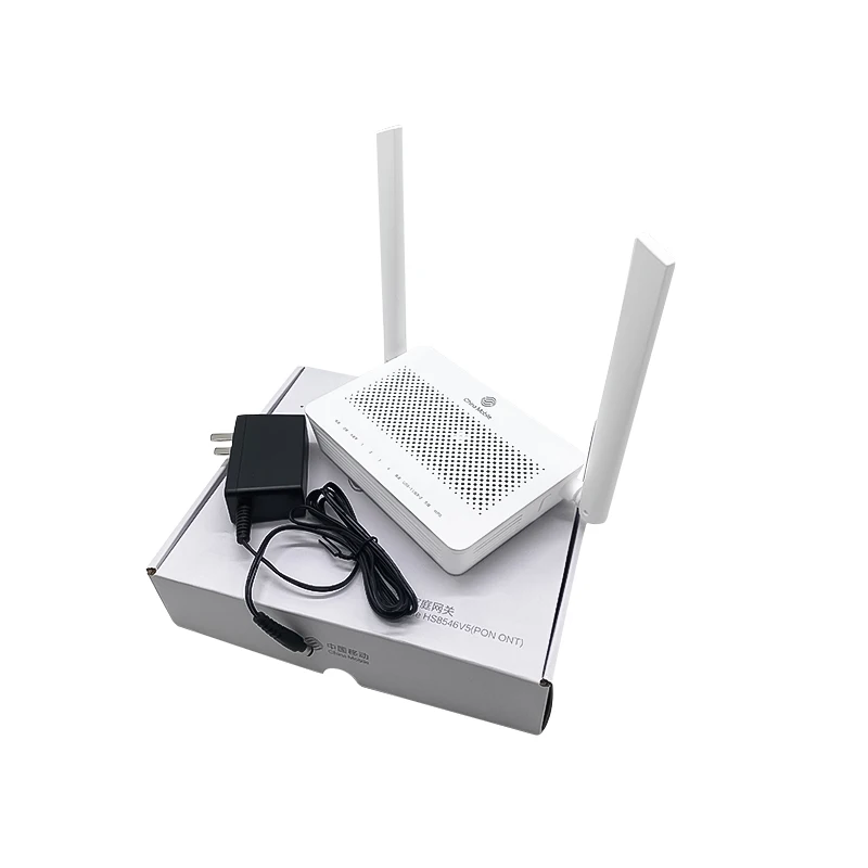 Hs8546v5 Gpon Onu Ont 4ge+pots+2/4g Dual Band Wifi for FTTX