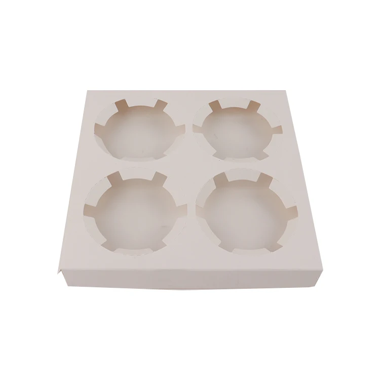 4 Pack Pulp Disposable Drink Coffee Paper Cup Carrier Holder Tray - Buy ...