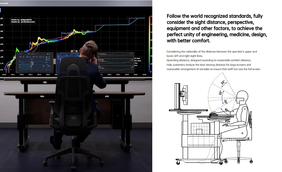 Kesino Custom Curved Multi-position Double-surface Console Commercial ...