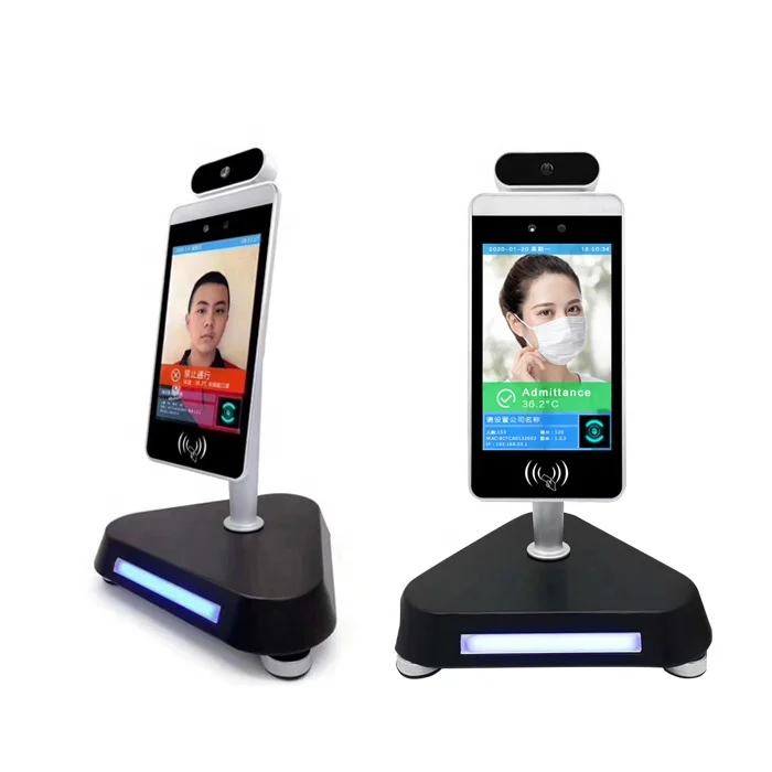 Hot Shape Face Recognition Body Thermometer Temperature Screen ...