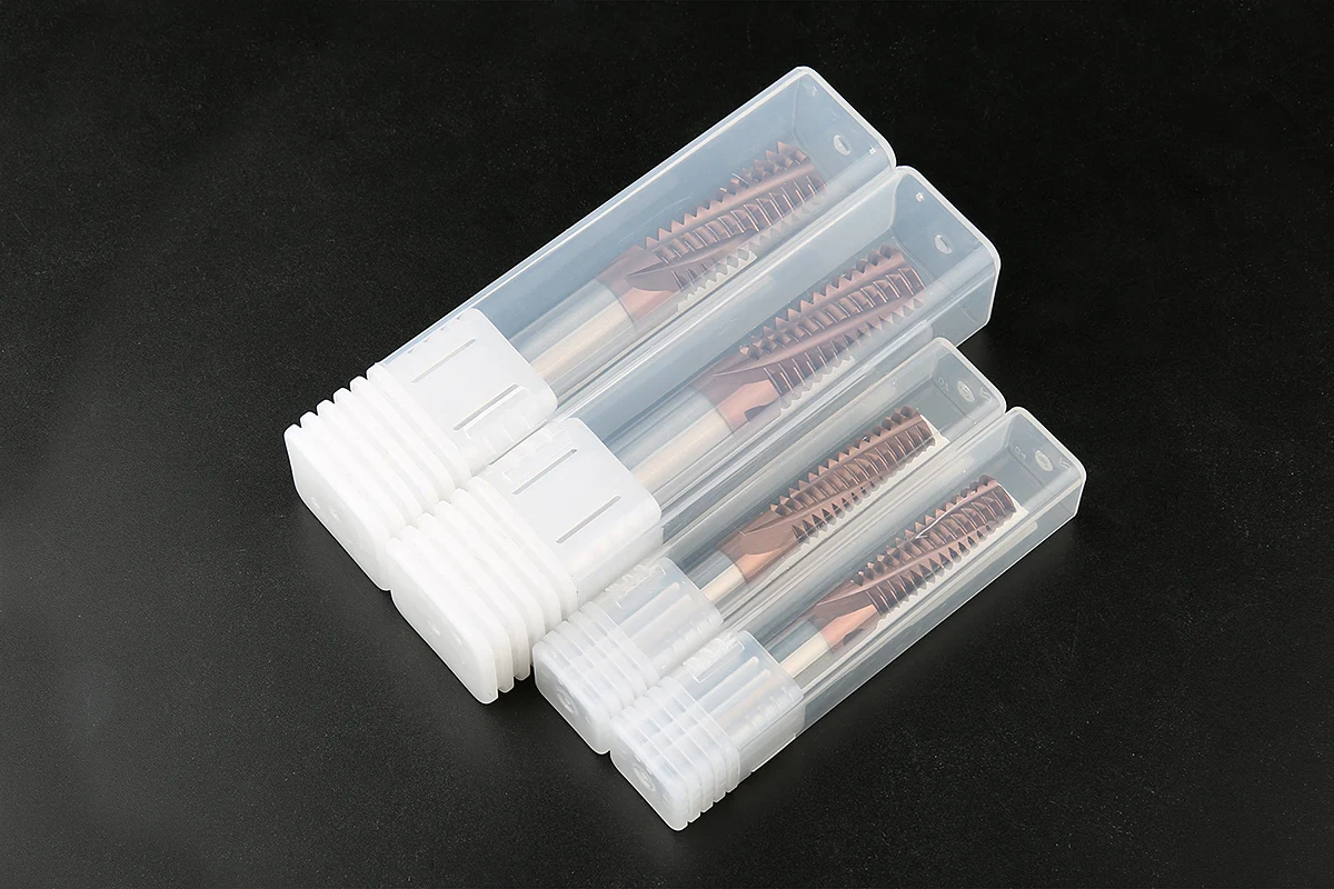 Thread Milling Cutter 3 Flute Full Teeth Endmill Solid Carbide Thread ...