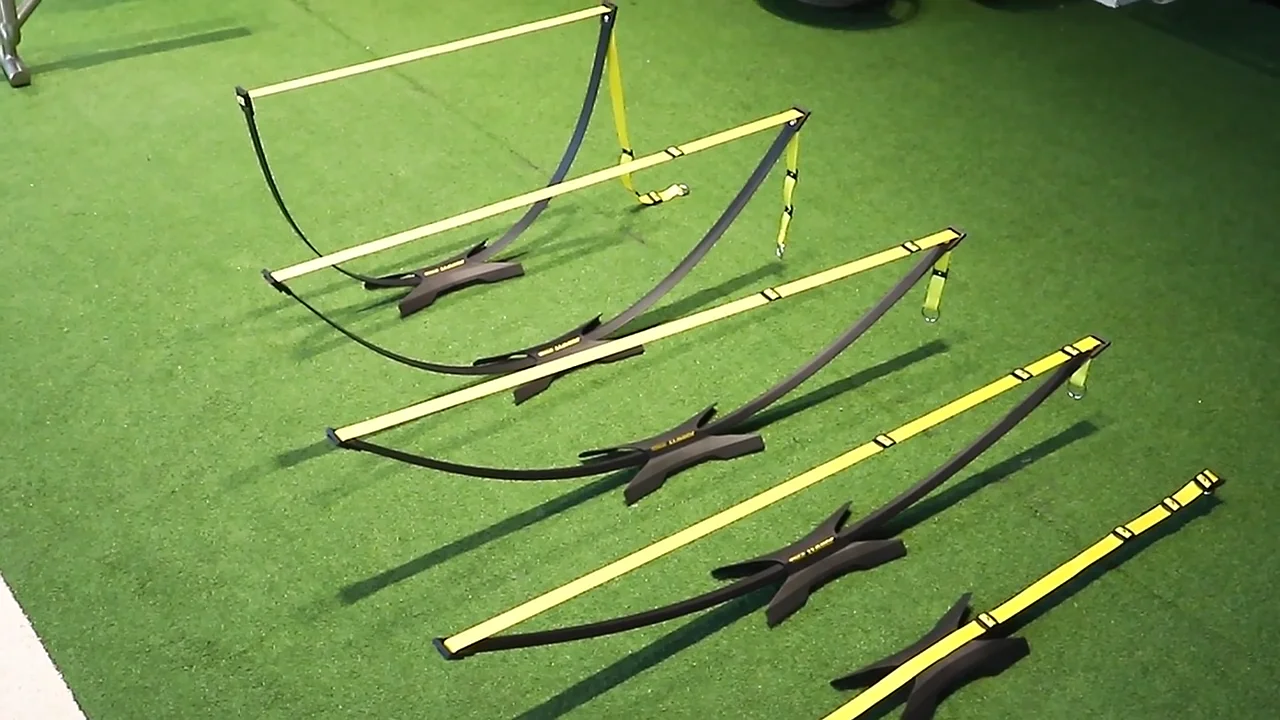 Adjustable Height Hurdle Agility Training Agility Pole Hurdles Set ...