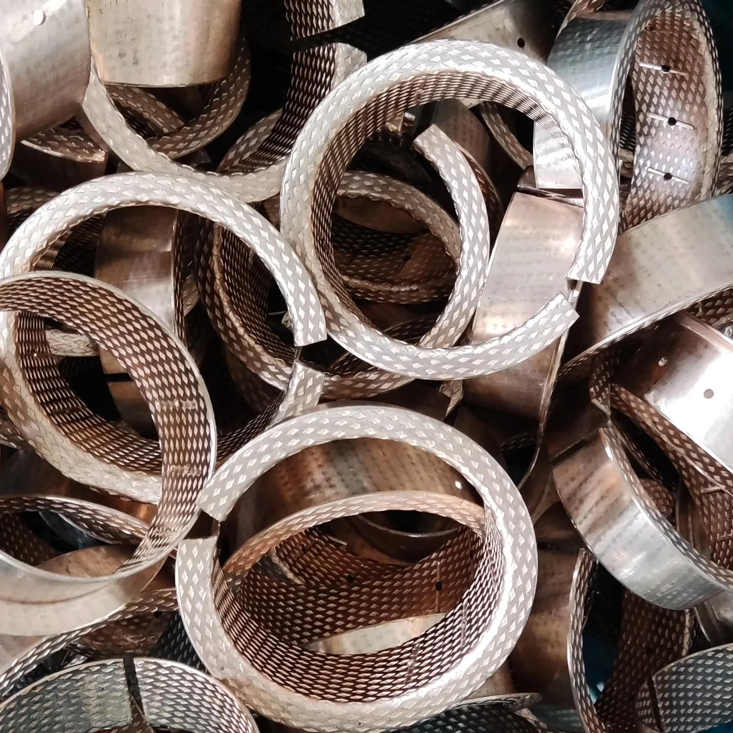 Wrapped Bronze Bushing Cusn8p For Tractors & Machinery - Oem Available