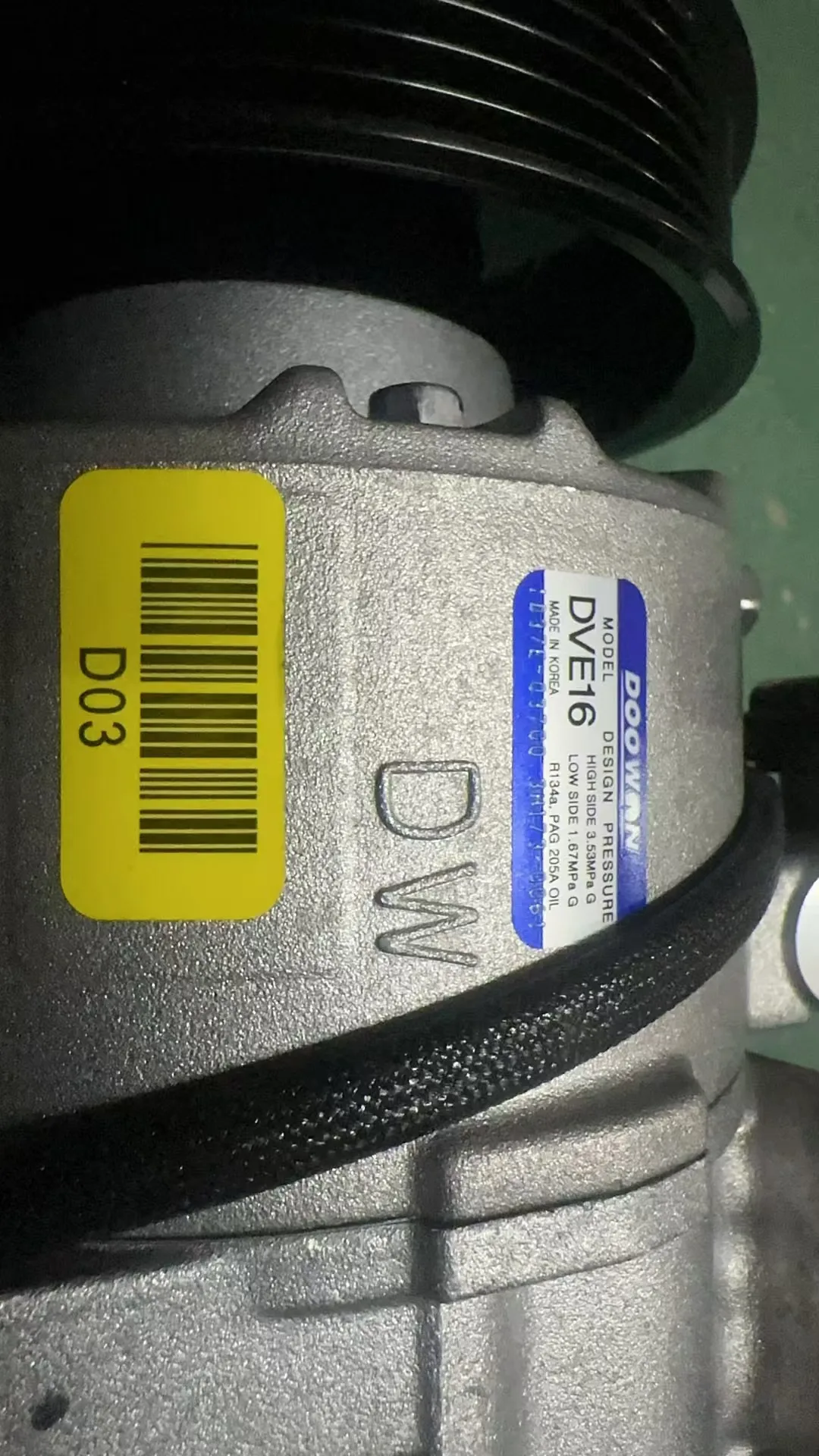 Car AC Air Conditioner Compressor Original 97701 2E350 DooWon New Auto ...