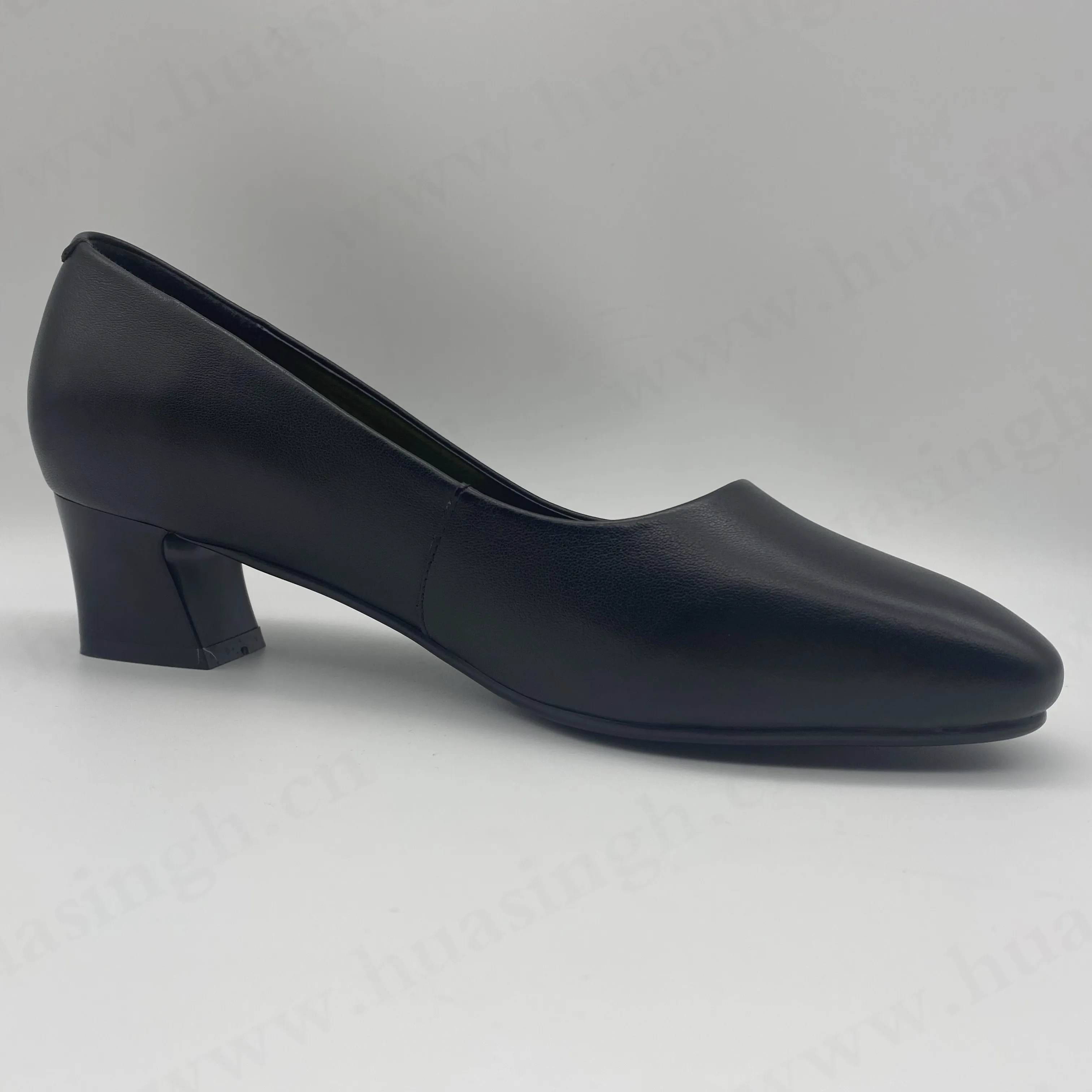 CXT,Hotel Staff Full Grain Leather Heeled Dress Shoes Long Time Stand ...