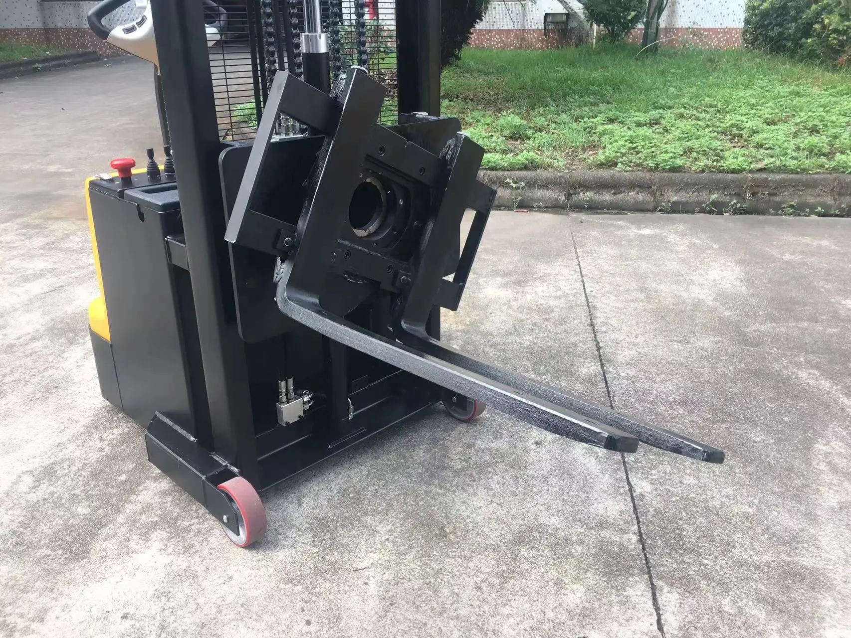 Veshai Fully Powered Counter-balanced Pallet Stacker Truck With Side ...