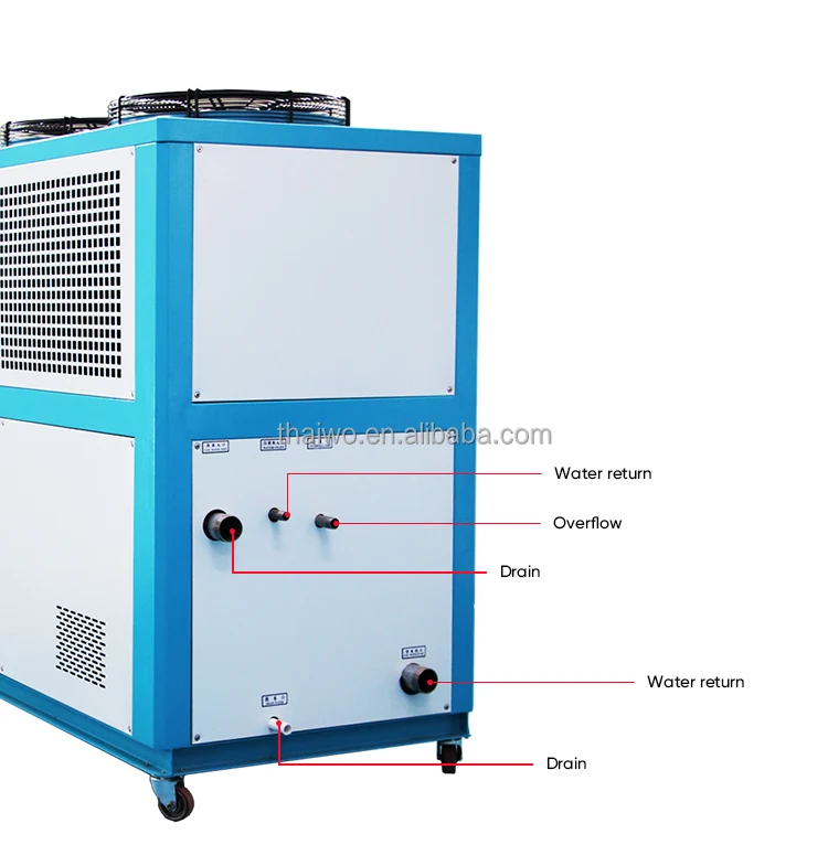 2Hp 5 Hp Chiller Cooling System Water Cooler 100L 500L Industrial ...