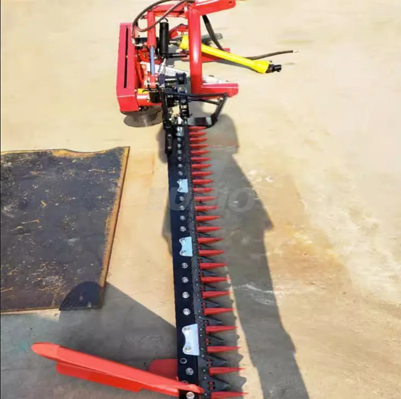 1.6 meters Tractor Sickle Bar Mower Mini Reciprocating Lawn Mower ...