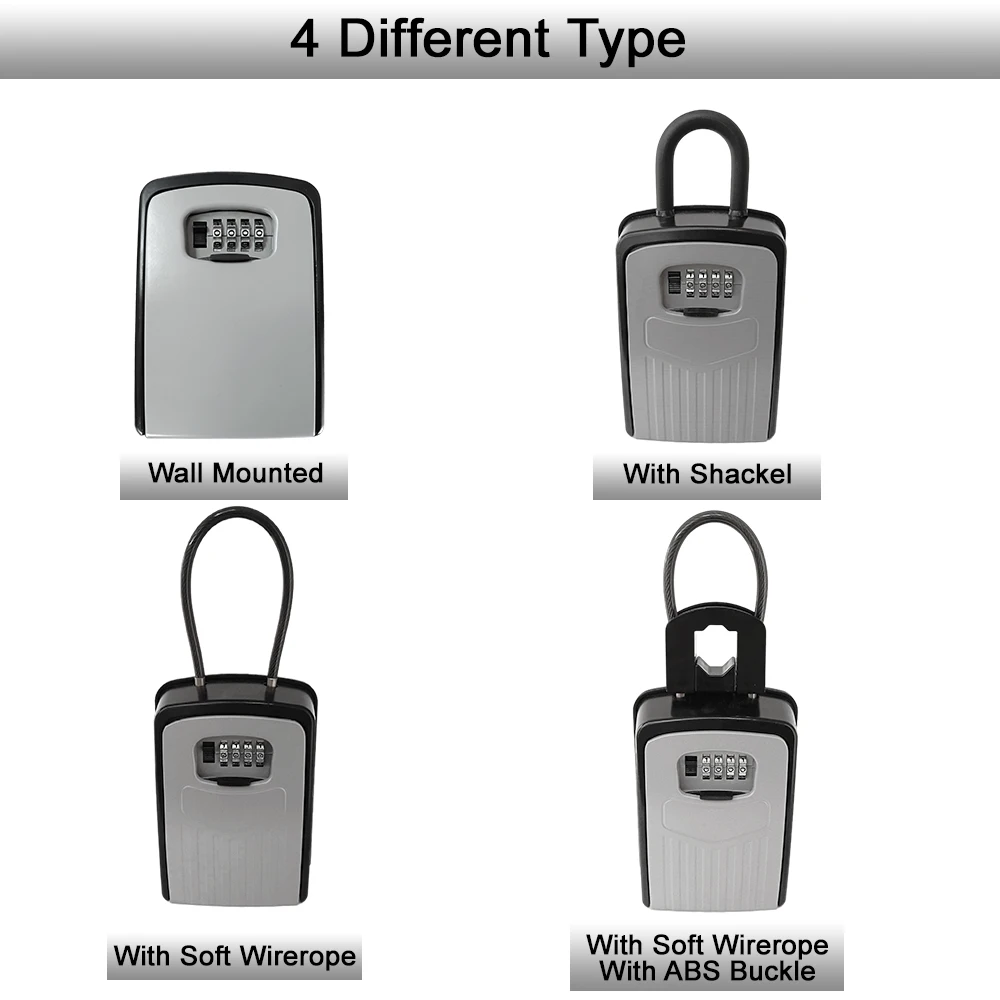 Big Size Safety Storage Secure Combination Wall Mounted Safe Key Lock ...