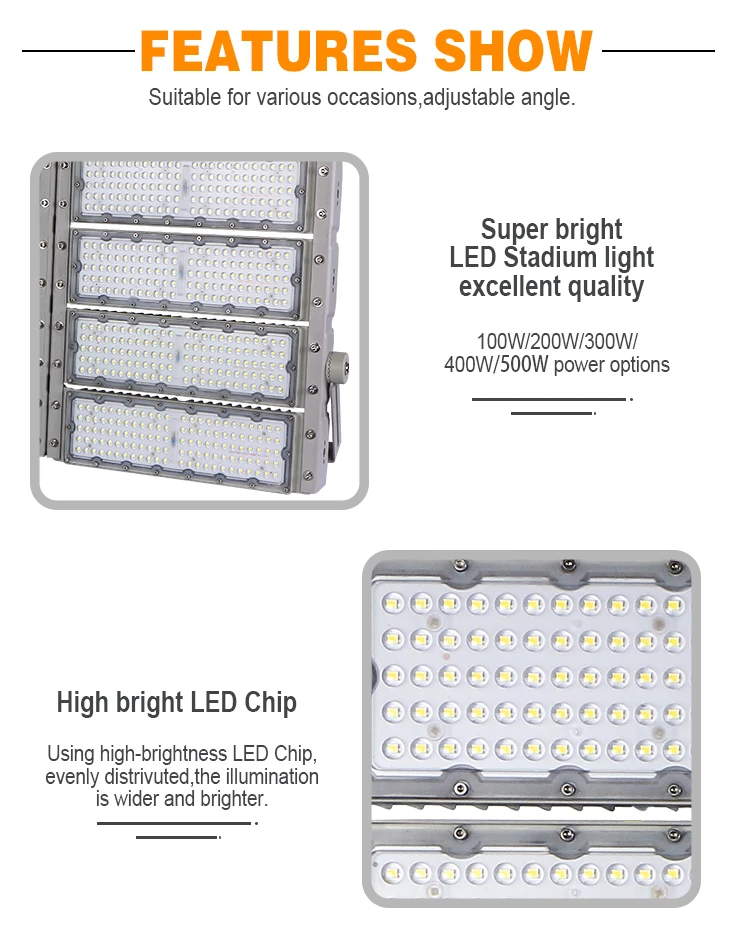 KCD Energy Saving Outdoor High Lumens Waterproof IP66 100w 300w 500w ...