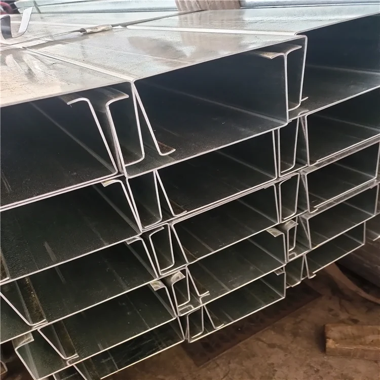 C Section Purlins Steel Profiles Perforated Stainless Steel C-Channel ...