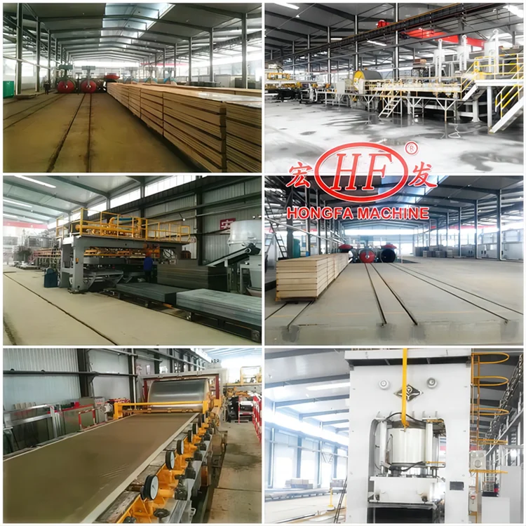 Fireproof Fiber Cement Board Production Line/ Fiber Concrete Boards ...